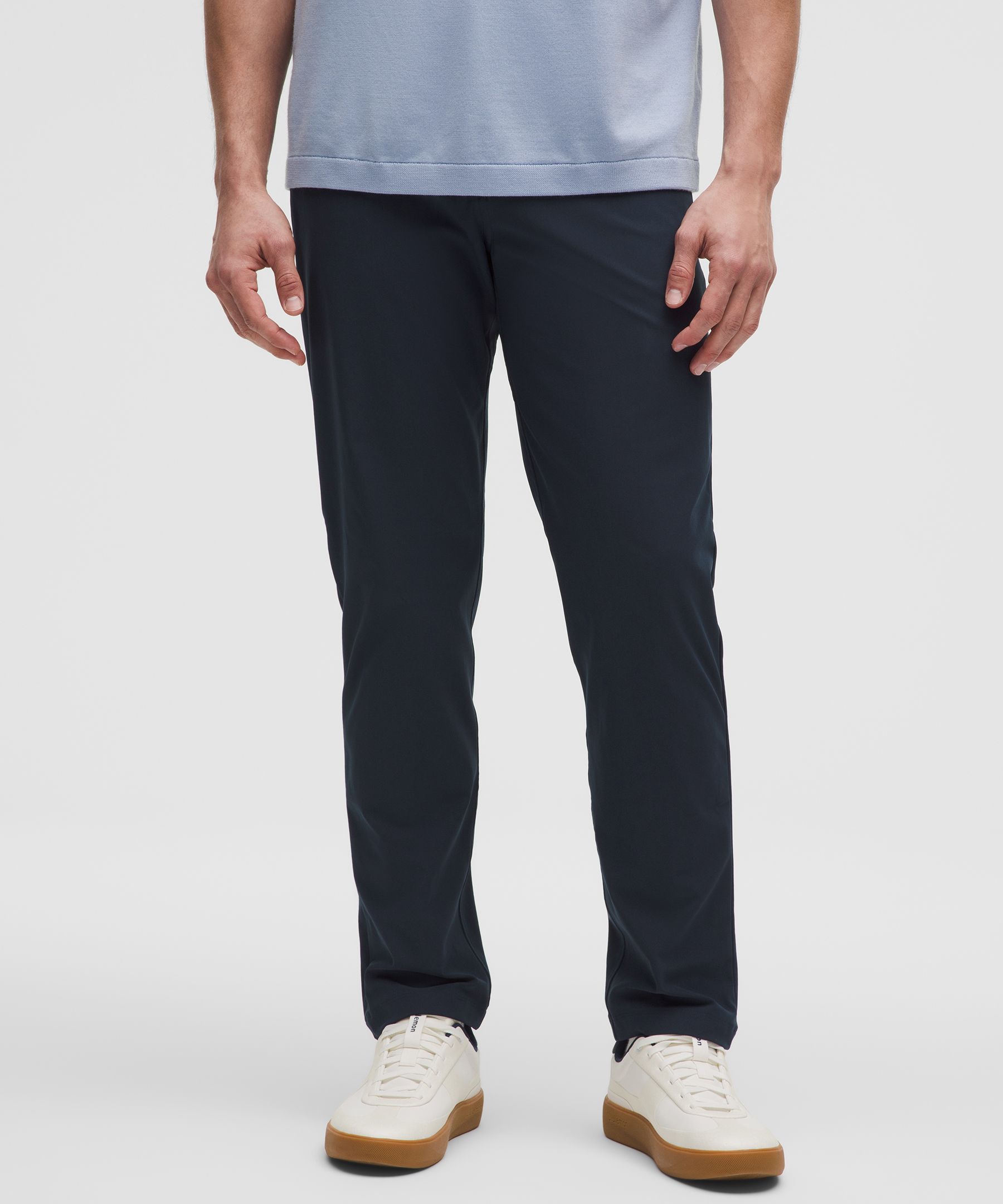 【新品】ルルレモンABCクラシックフィット5ポケットパンツ紺ネイビーM31 Lululemon Abc Classic-Fit Five-Pocket Pant 37l - True Navy